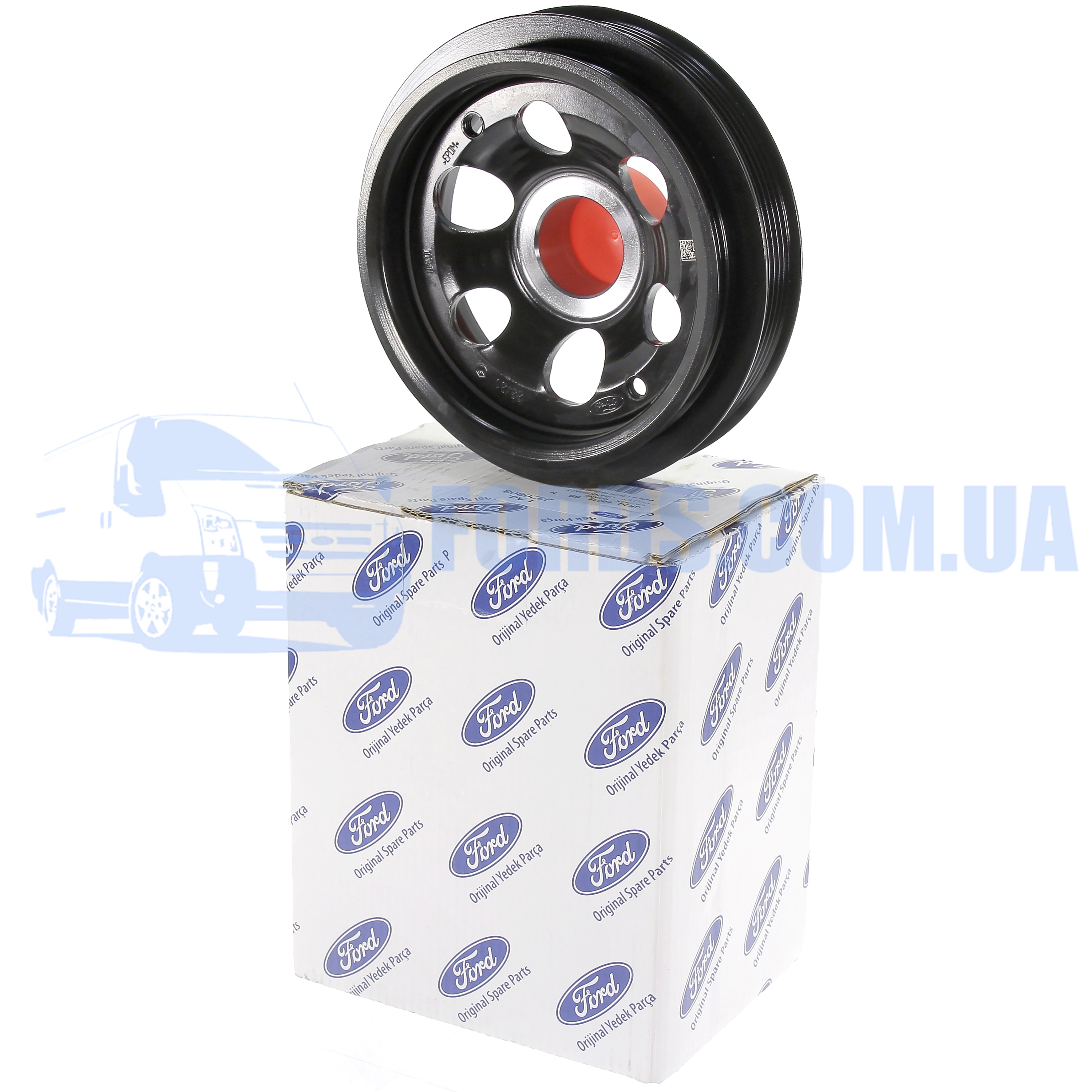 Ford 2320808.Шкив коленвала FORD TRANSIT/CUSTOM/FOCUS/EDGE/S-MAX/GALAXY ...