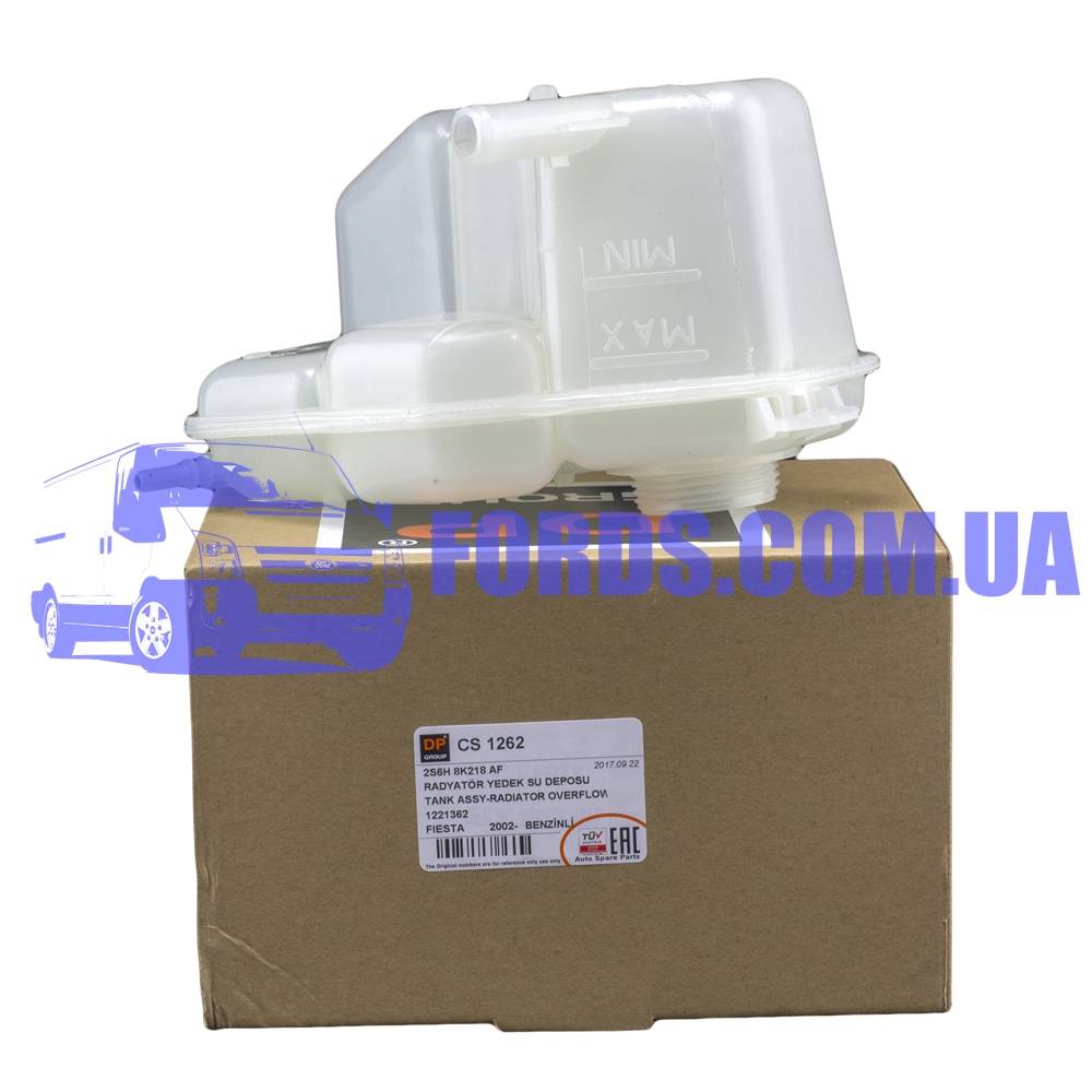 Ford 1221362. Бачок расширительный FORD FIESTA/FUSION 2001-2012 (1.25/1 ...